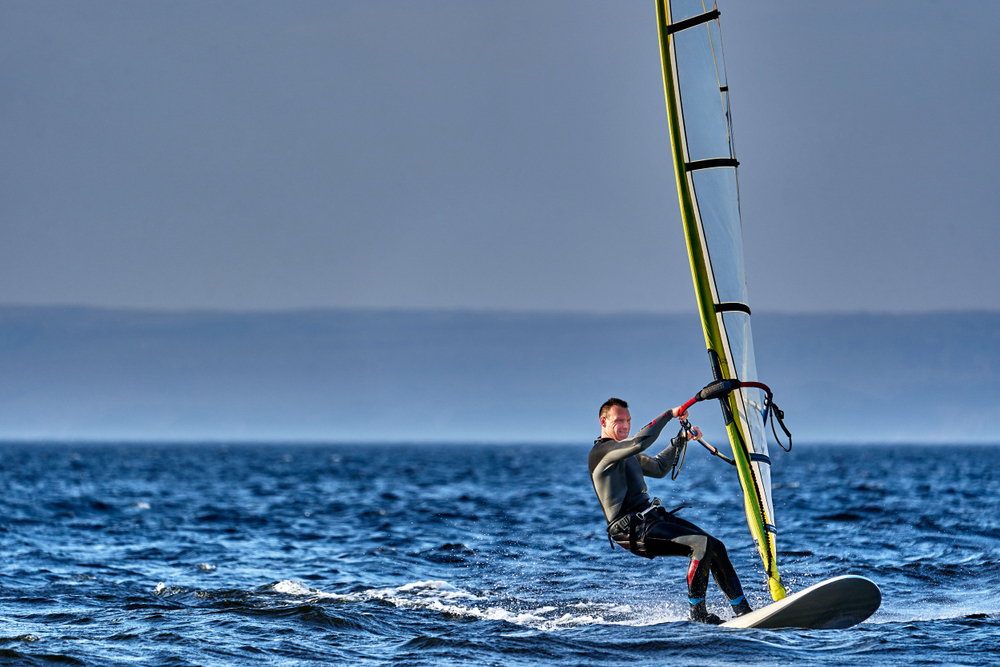Wedstrijd windsurfen - Watersportverbond