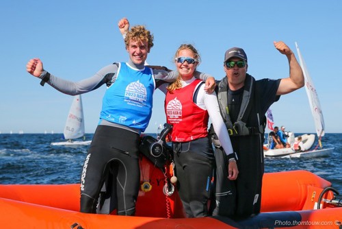 Roos Wind en Hidde Schraffordt beiden Brons op het WK ILCA6 Youth ...